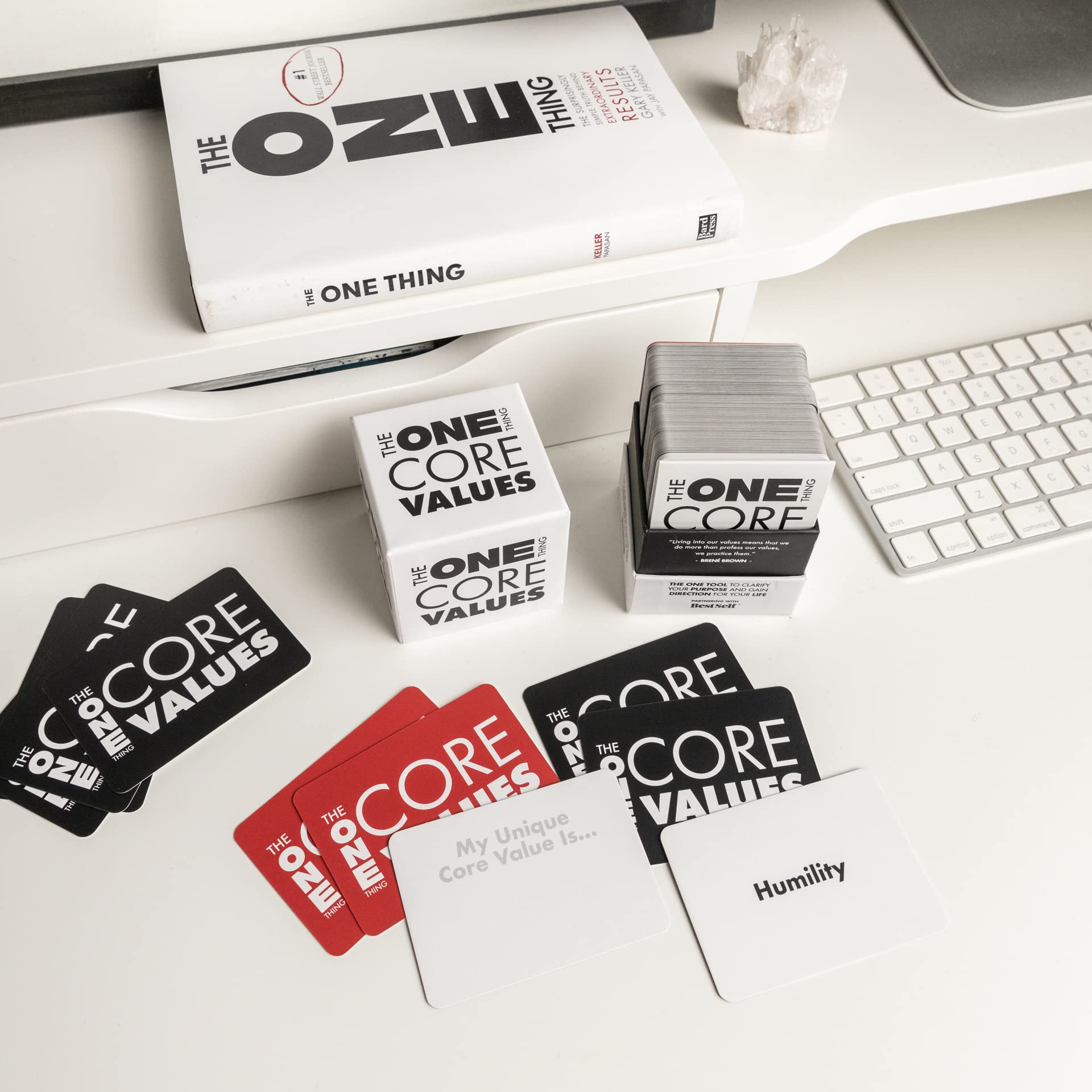 The ONE Thing A Powerful Self-Discovery and Personal Growth Tool Core Values Deck
