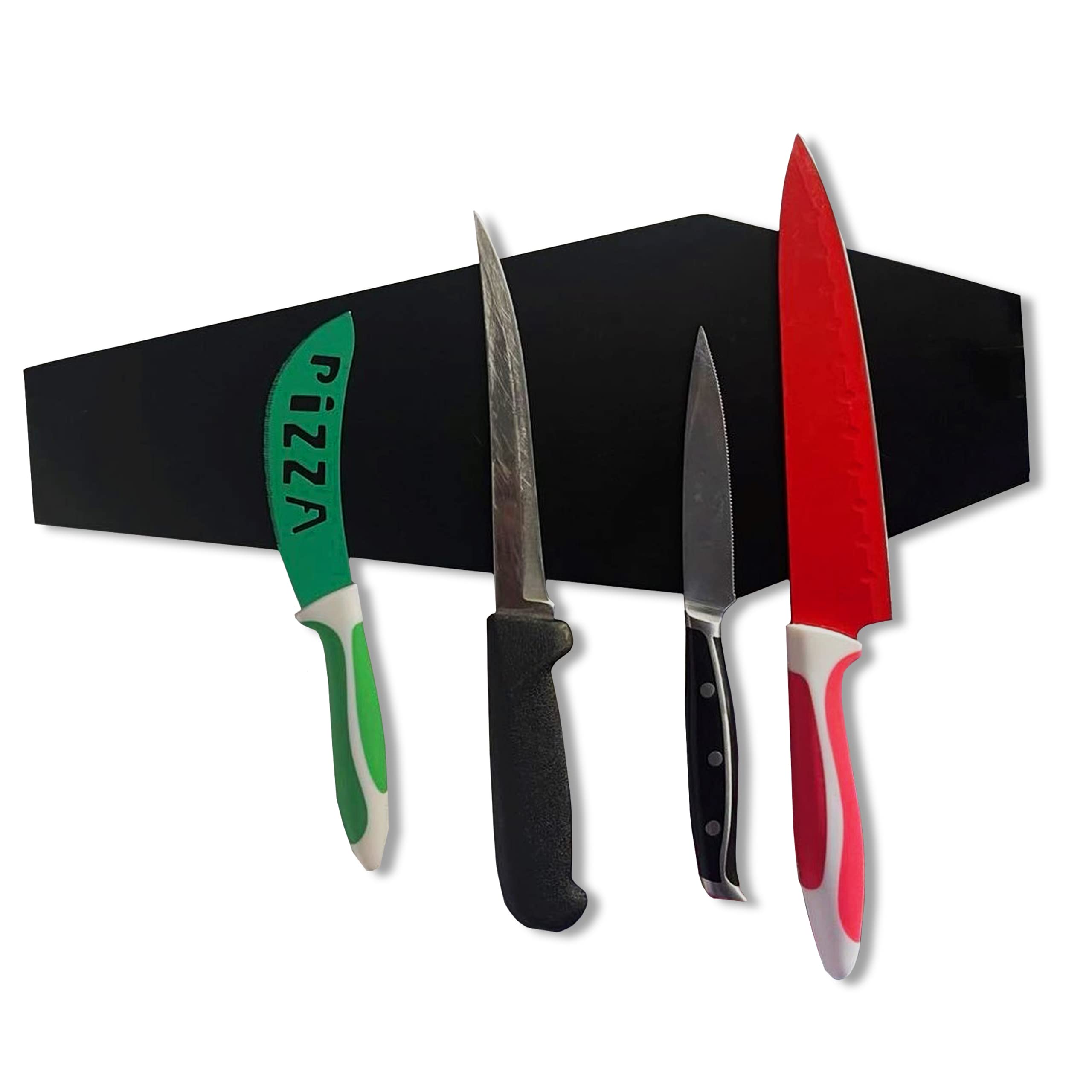 Magnetic Knife Holder - Kitchen Knife Stand for Wall & Spooky Kitchen Decor - Coffin Shaped Knife Dock - Underground Whispers Gothic Decor & Home Accessories