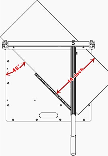 MantisTol 20-inch Pro Flooring Cutter MC-510,For Laminate, Carpet tile, Siding,Rigid Core Vinyl Plank and more;Will be sold out!
