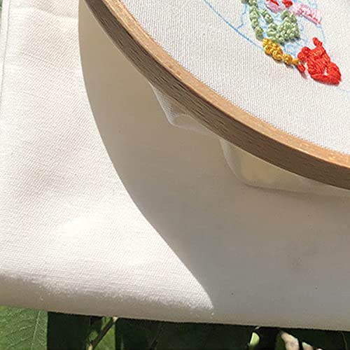 Mantouxixi Embroidery Starters Kit with Pattern & Instructionsfor Beginners, Cross Stitch Kits with Embroidery Hoops, Stamped Embroidery Cloth, Colored Threads and Needles