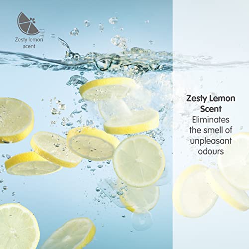 Morphy Richards Custom Fit Lemon Scented Bin Liners, White, Size B, 42/50 litres, Pack of 20