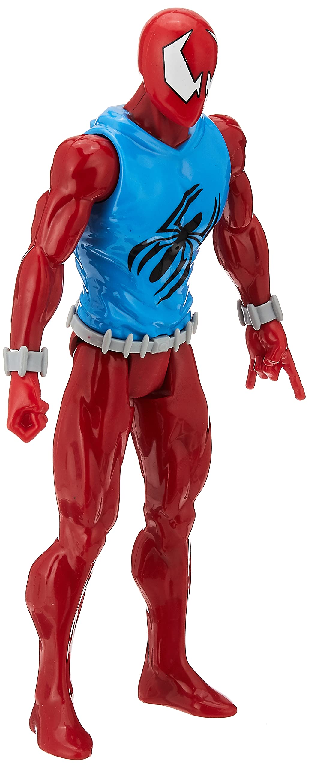 Spider-Man Marvel Titan Hero Series Blast Gear Marvel’s Scarlet Spider 12-Inch-Scale Super Hero Action Figure Toy Great Kids for Ages 4 and Up
