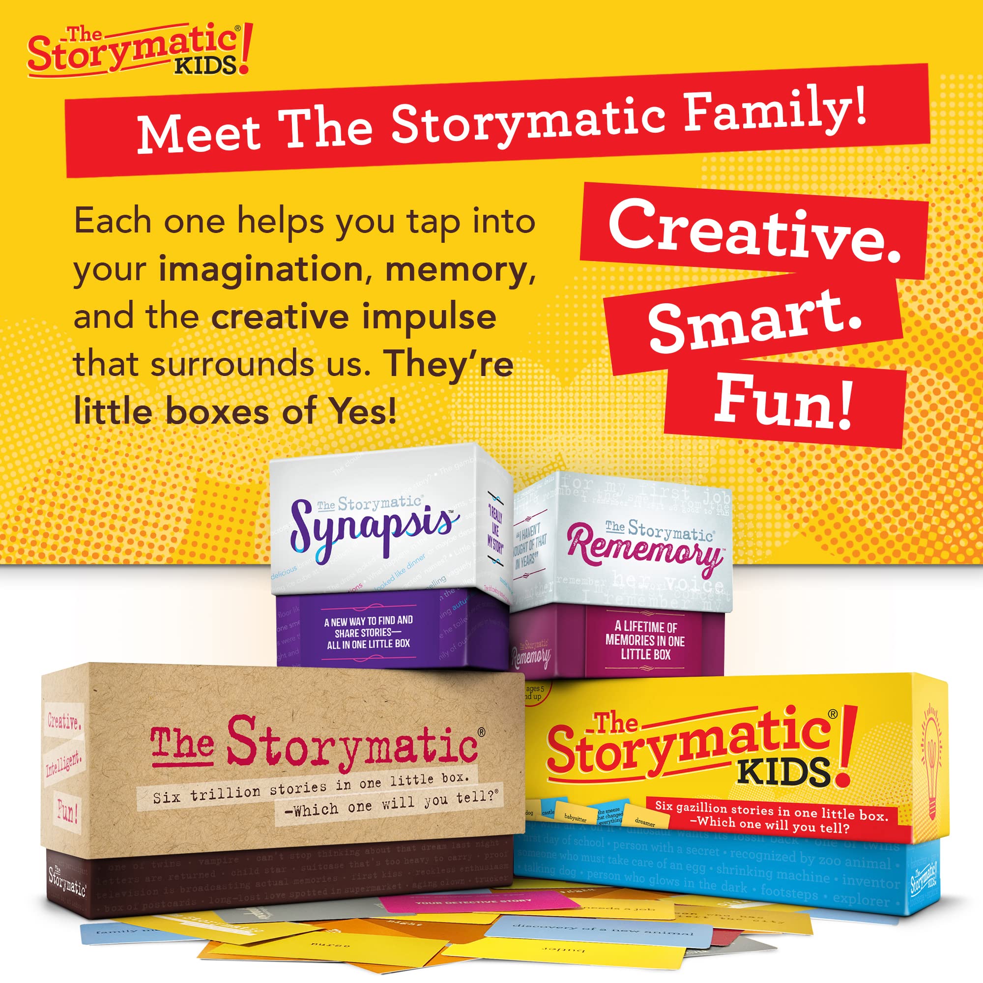 The Storymatic Kids – Writing Prompts for Young Writers – Storytelling Games – Teacher Tool