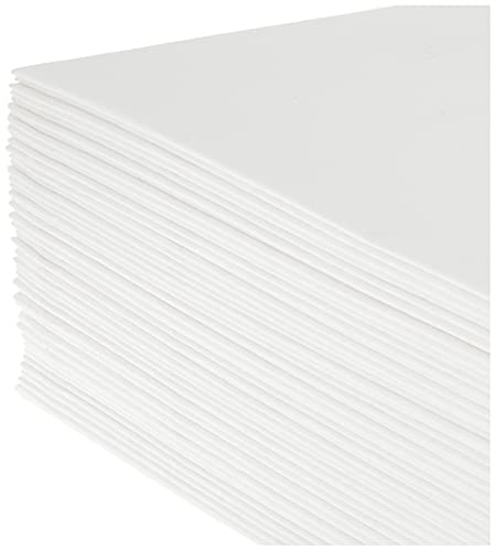 Creative Converting 600-Count Case Touch of Color =Paper Dinner Napkins, 1/8 Fold, White - 279000