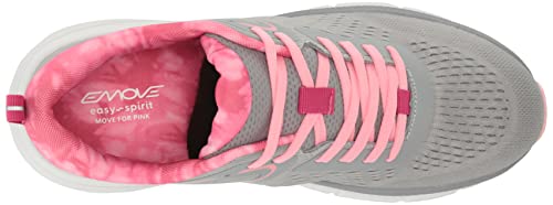 Easy Spirit Women's Limited Edition Maxine 11 Emove Walking Sneaker, Grey 030, 8.5 Wide