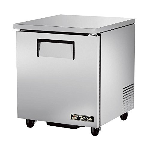 True TUC-27-HC 27" Single Section Undercounter Refrigerator, Solid Door