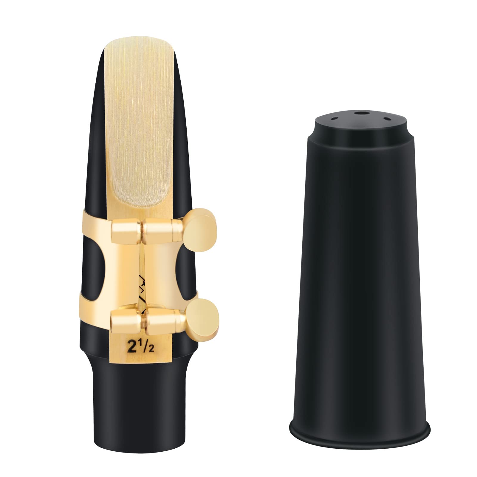 EASTROCK Tenor Saxophone Reeds 2.0/2.5/3.0 for Bb tenor Sax Strength 2.5-10 Pack with Plastic Case