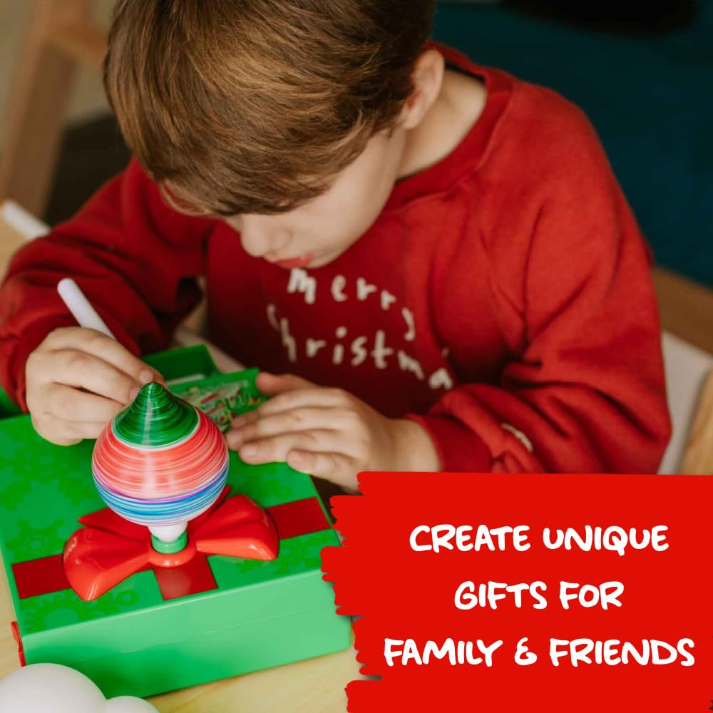 The Treemendous Ornament Decorator - Gift Box Ornament Decorating Kit - Ages 3 and Up