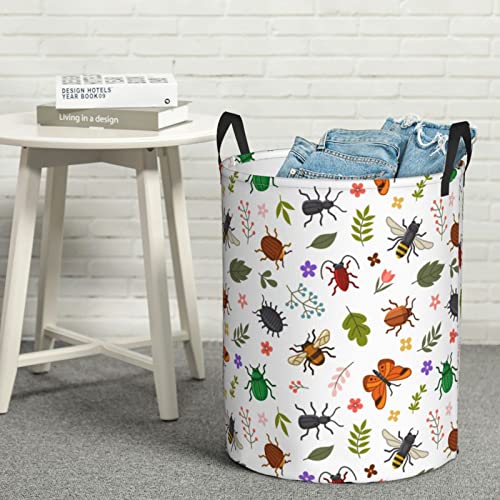 Insect Laundry Hamper Cute Laundry Baskets Large Boys Girls Clothes Hampers Animals Organizer Hamper Dirty Clothes