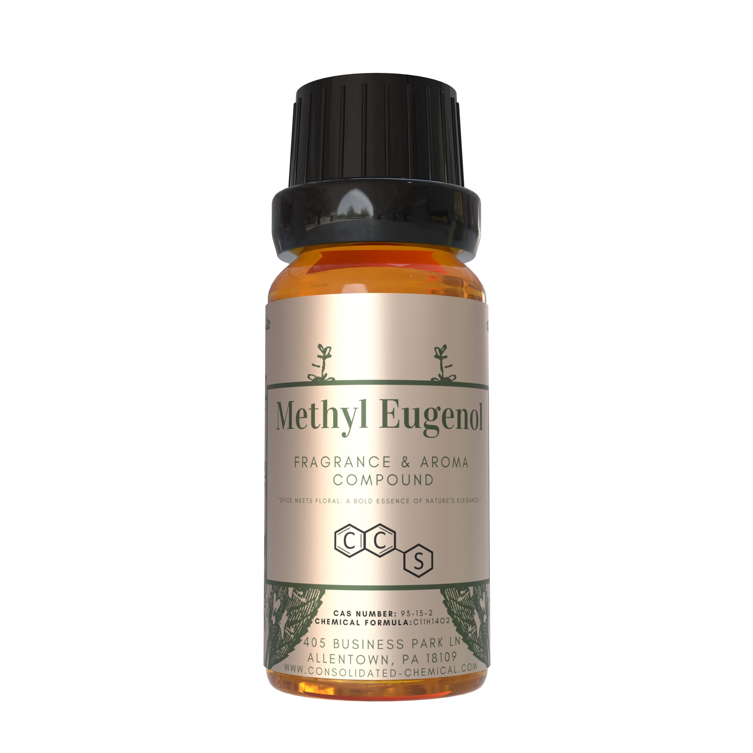 Methyl Eugenol High Purity Aroma Compound 15ml (0.5 oz)
