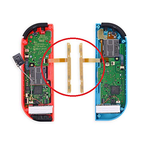 ZL ZR L SL SR Button Ribbon Flex Cable Replacement for Nintendo Switch Joy-Con Controller Repair Kit (L ZL ZR SL SR)