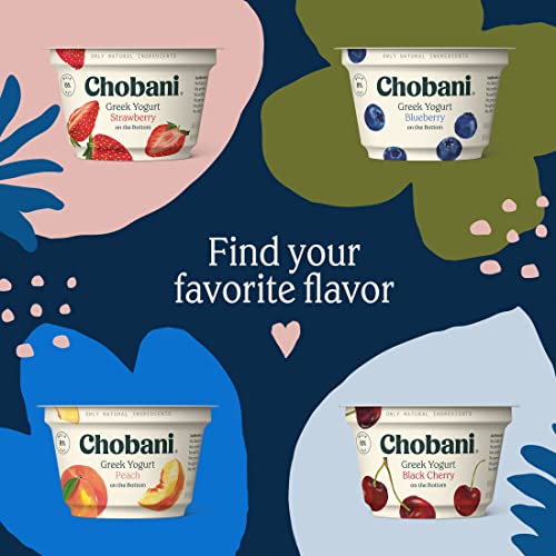 Chobani® Non-Fat Greek Yogurt Raspberry on the Bottom 5.3oz