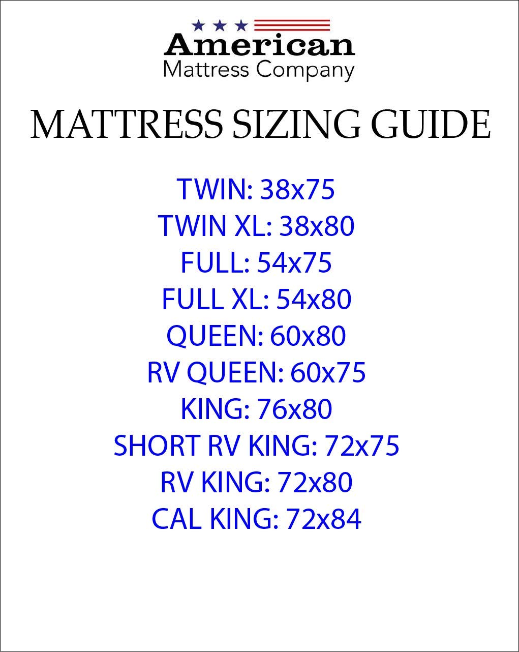 Made in The USA 10" Graphite Infused Memory Foam Mattress Sleeps Cooler (Camper RV Queen - 60x75)