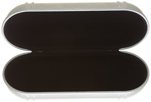 Oakley Womens Large Metal Vault Sunglass Case, Silver