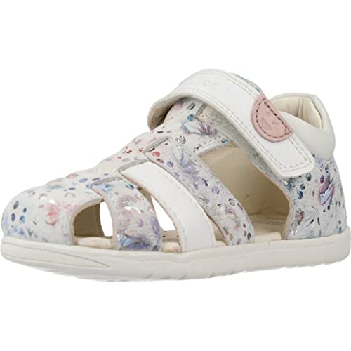Geox Baby Boy's Sandal Macchiagi 3 (Infant/Toddler) Off-White 21 (US 5.5 Toddler) M