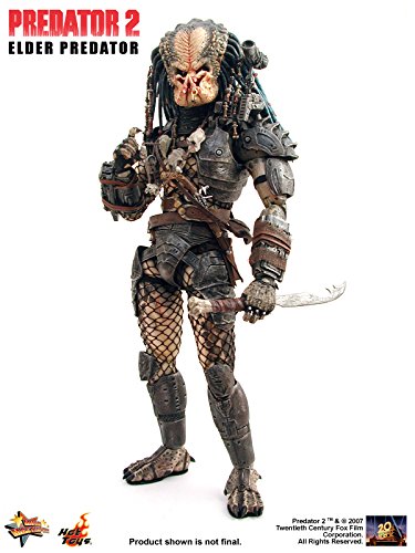 Sideshow Collectibles Hot Toys Predator 2 Deluxe 14 Inch Model Figure Elder P...