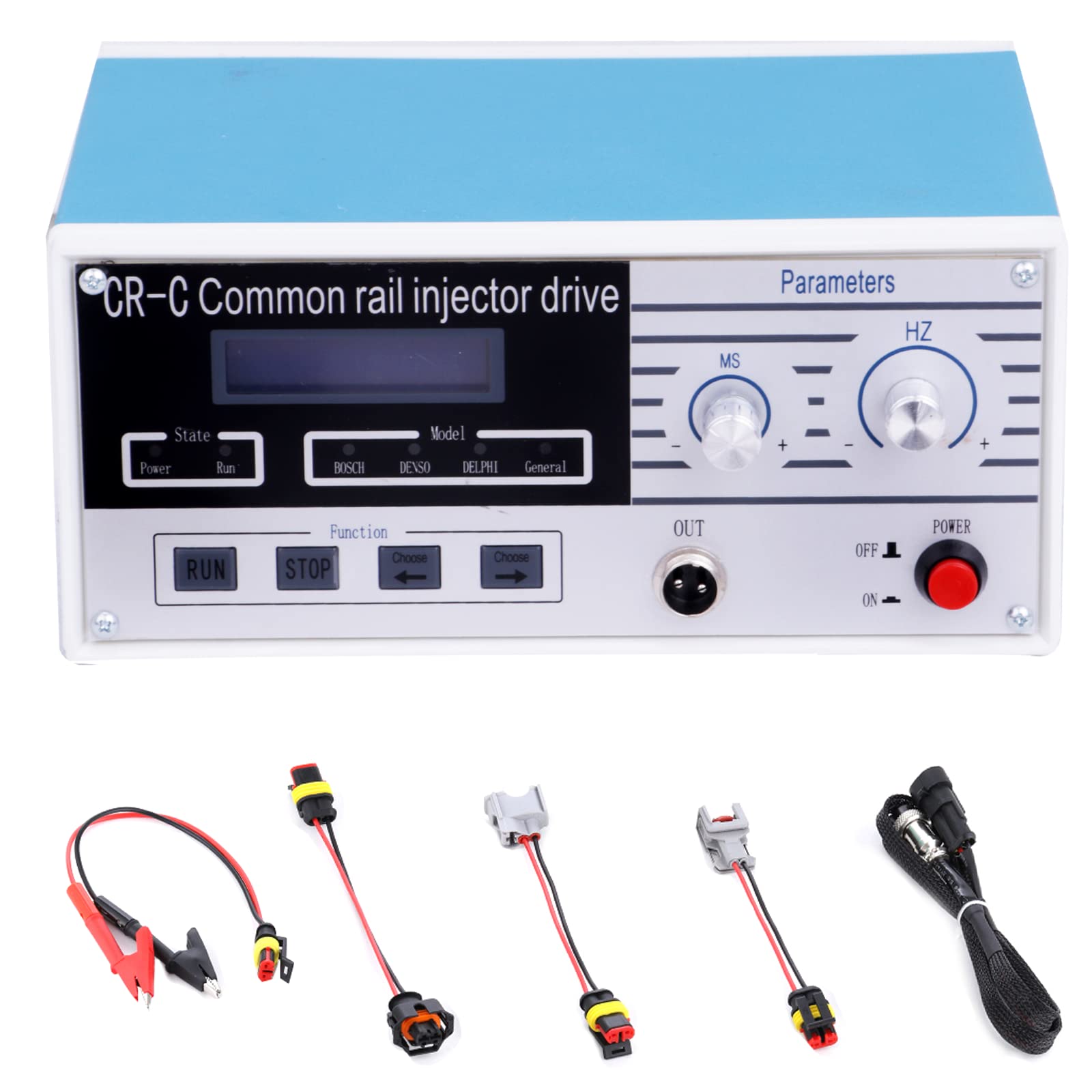 CR-C Common Rail Injector Tester Common Rail Injector Testing Machine Diesel Injector Drive Fuel Repair Tool (Standard)