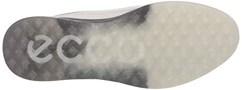 ECCO Women's S-Three BOA Gore-TEX Waterproof Hybrid Golf Shoe, White/Silver Grey, 7-7. 5