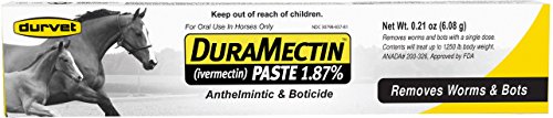 Durvet Duramectin Equine Wormer Paste - 3 Tubes