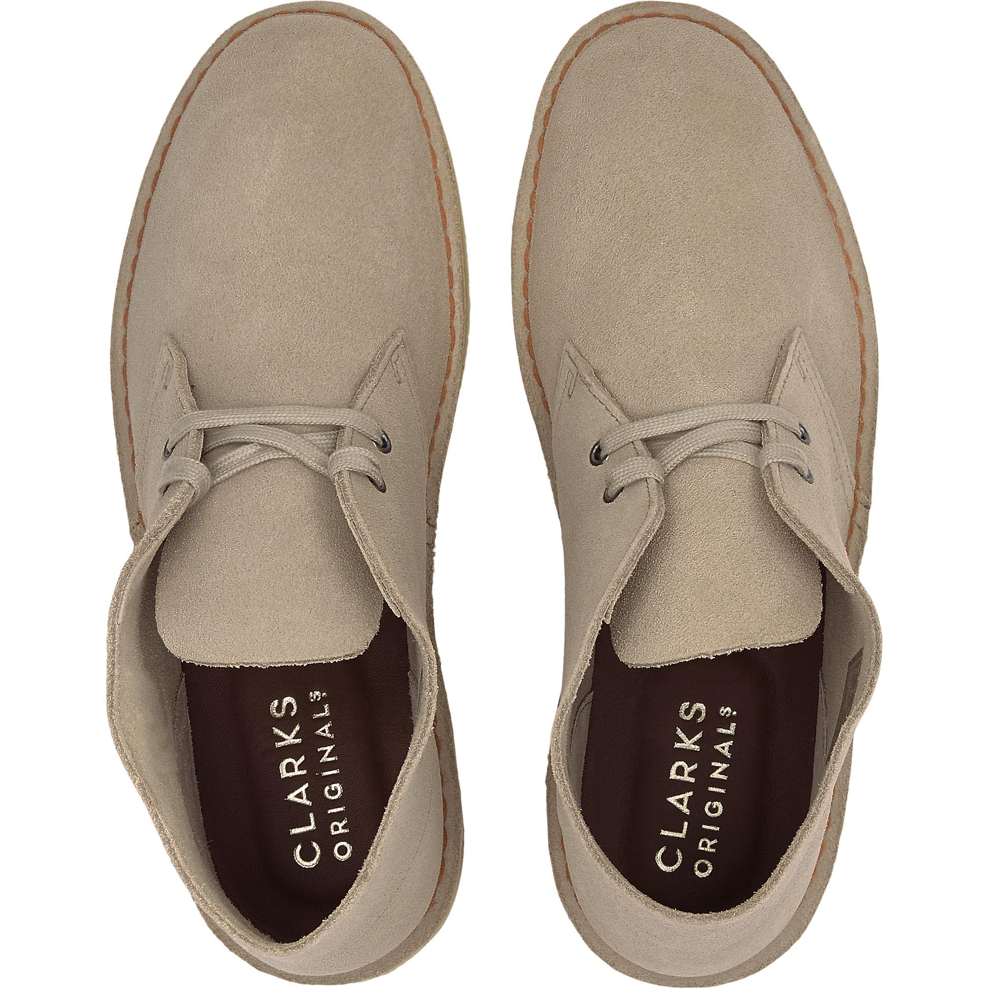 Clarks ORIGINALS Mens Desert Boot Suede Sand Boots 10.5 US