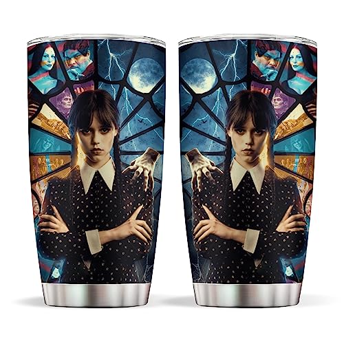 Insulated Stainless Steel Tumbler Cup 20oz with Lid,Straws Double Wall Vacuum Reusable Travel Mugs for Hot/Iced Coffee Tea Wine