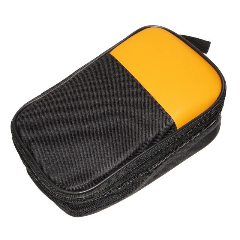 Double Pocket Carrying Case/Bag for Multimeters Fits Fluke UNI-T Others 002762 Automation247
