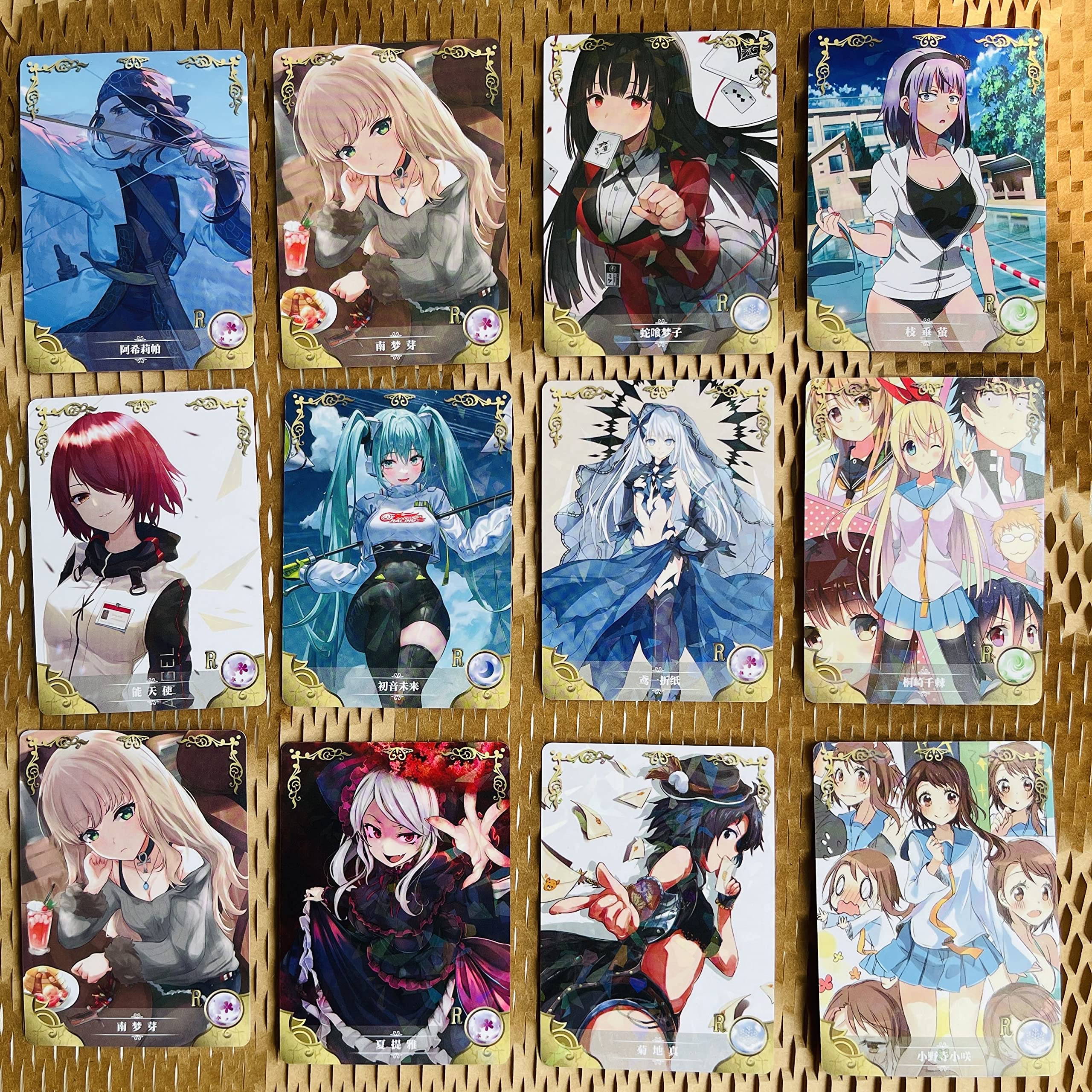 Goddess Story TCG, Goddess Story Booster Box,Collection Cards Playing Cards 180 PCS of Box (NS-2M08)