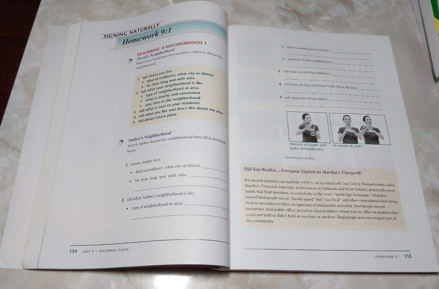 Signing Naturally Student Workbook, Units 7-12