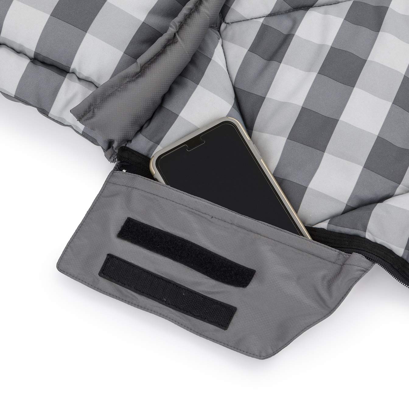 CORE 20 Deg Oversized Adult Sleeping Bag, Gray