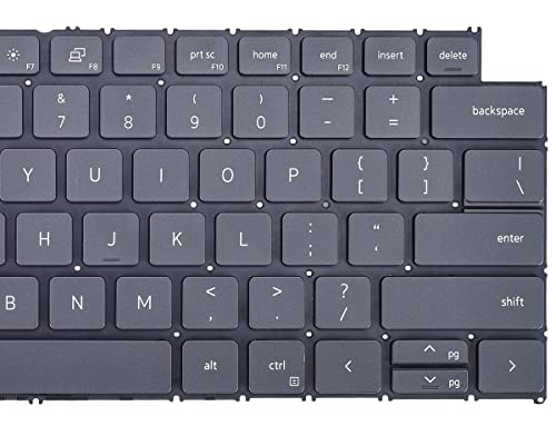 Replacement Keyboard for Dell inspiron 14 5410 7415 7420 7425 & inspiron 13 5310 Series Laptop Frame with Backlit US Layout