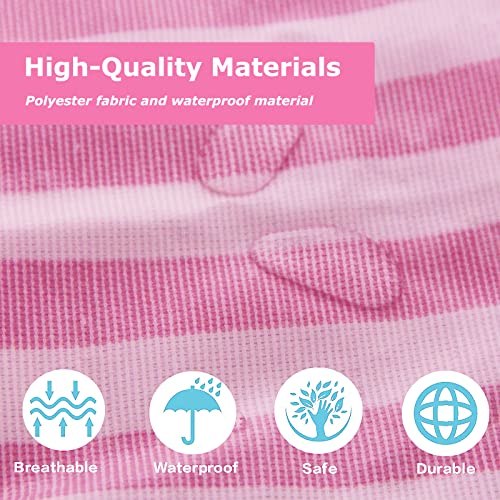 Twoyu 4 Pack Large 75L Laundry Basket ,Waterproof,Collapsible Laundry Hamper with Extended Handles ,Laundry Baskets Organization for Clothes in the Family Dorm (4 Colour)