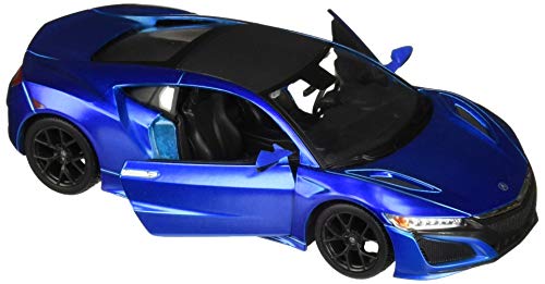 Maisto 2018 Acura NSX Blue with Black Top 1/24 Die-Cast Model Car