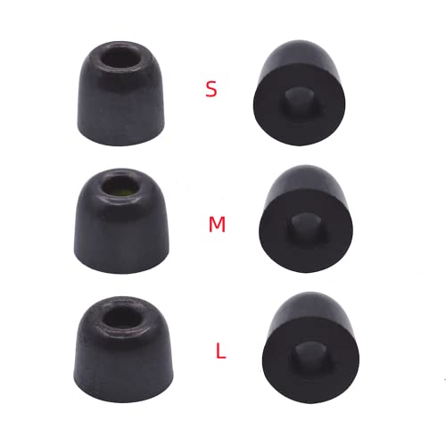 Replacement Memory Foam Ear Tips Noise Canceling Foam Ear Tip Compatible with Sony WF-1000XM4 / Linkbuds S Earbud Headphones