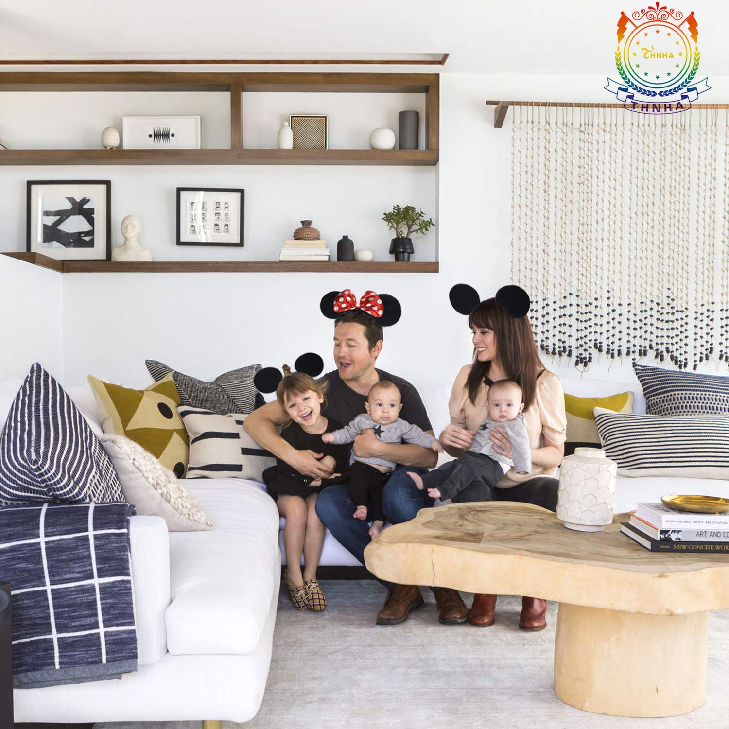 THNHA Ears Headband-Party Supplies - Mickey Mouse headband birthday party Mouse