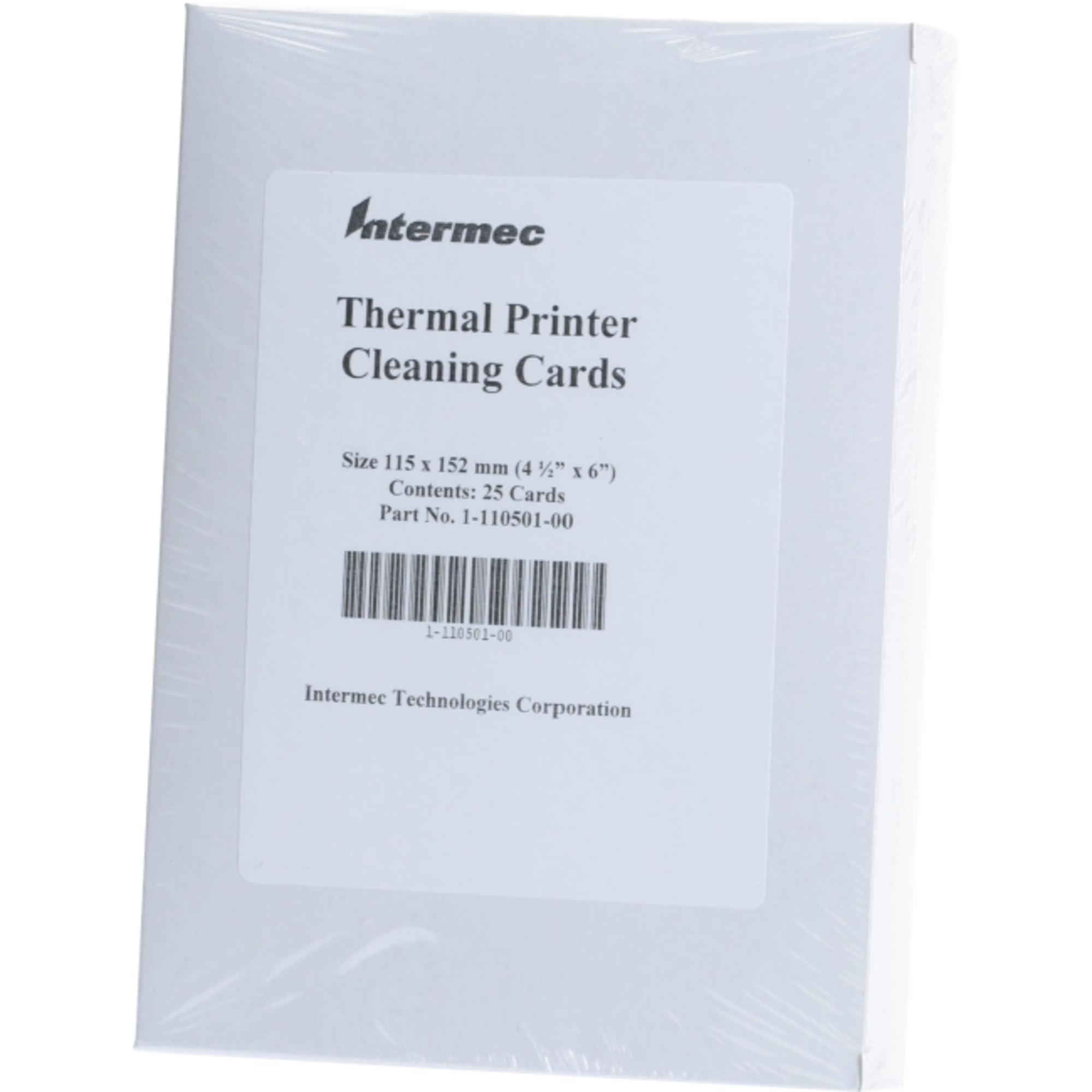 Honeywell, Accessory, 4.5" X 6" Cleaning Card, 25 PER Carton, Priced PER Carton