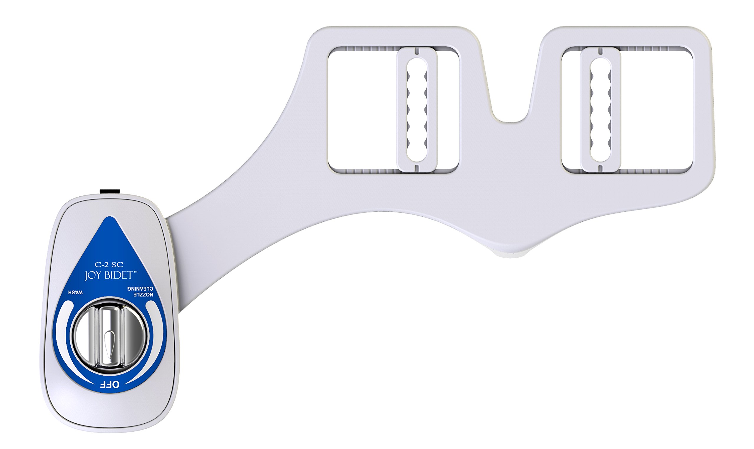 Joy Bidet C2-SC. Self-Cleaning. Fresh Water Spray. Non-Electric Mechanical Bidet Toilet Seat Attachment