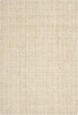 SAFAVIEH Natural Fiber Collection Area Rug - 8' x 10', Ivory, Handmade Farmhouse Jute, Ideal for High Traffic Areas in Living Room, Bedroom (NF730A)