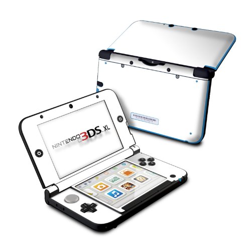 Solid State White - DecalGirl Sticker Wrap Skin Compatible with Nintendo Original 3DS XL