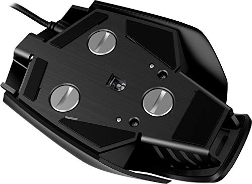 Corsair M65 PRO RGB Optical FPS Gaming Mouse (12000 DPI Optical Sensor, Adjustable Weights, 8 Programmable Buttons, 3-Zone RGB Multi-Colour Backlighting, Xbox One Compatible) - Black