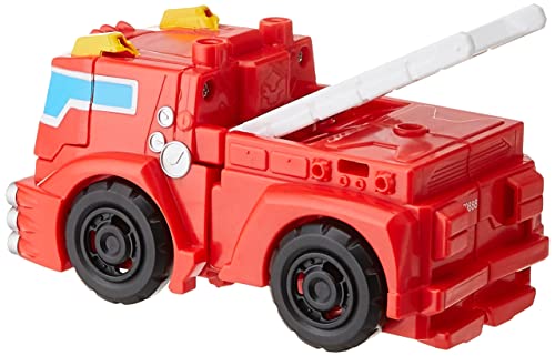 Transformers Playskool Heroes Rescue Bots Academy Classic Heroes Team Heatwave The Fire-Bot Converting Toy, 4.5-Inch Action Figure, Kids Ages 3 and Up