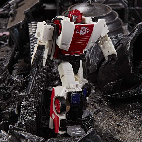 Transformers Toys Generations War for Cybertron Deluxe WFC-S35 Red Alert Action Figure - Siege Chapter - Adults and Kids Ages 8 and Up, 5.5-inch