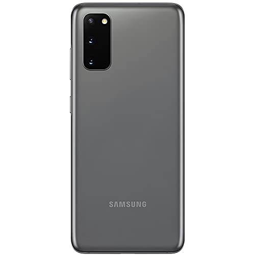 SAMSUNG Galaxy S20 5G (128GB, 12GB) 6.2" AMOLED, Snapdragon 865, IP68 Water Resistant, Volte Fully Unlocked US Model (AT&T, Verizon, T-Mobile, Global) G981U1 (w/Fast Wireless Charger, Grey)