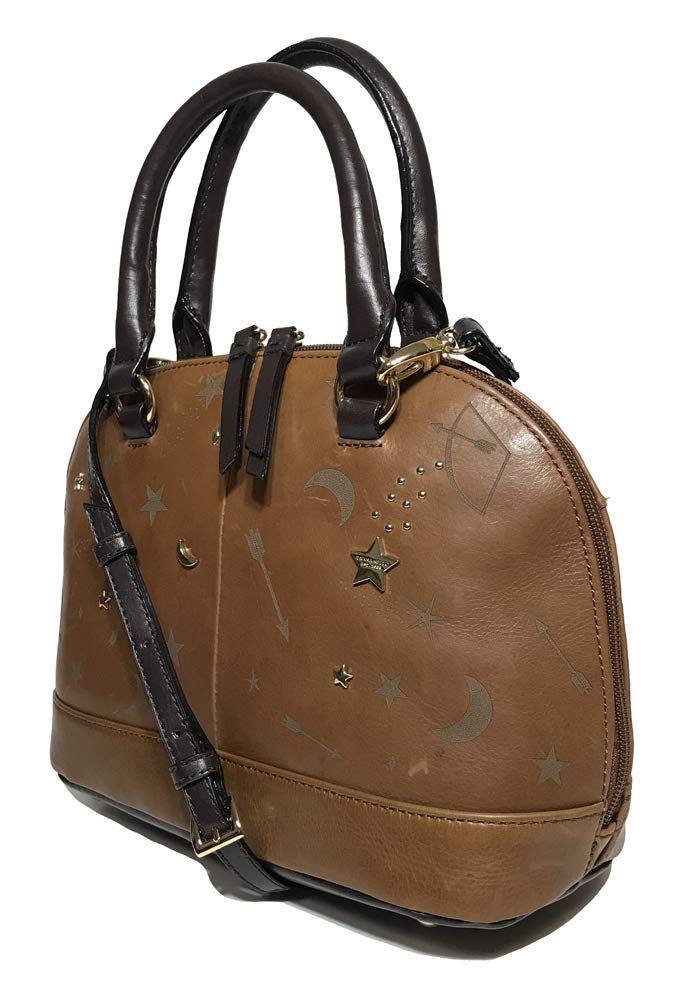 Tignanello Vintage Leather Andromeda Mini Dome Crossbody, Etched Rust