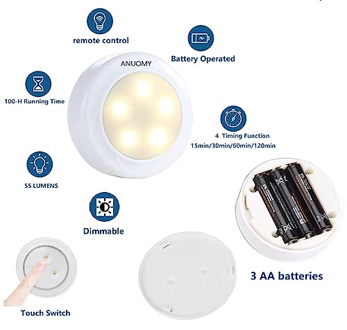 KEFA Battery Operated Pendant Light with Remote,Hemp Rope Chandelier Pendant Lights Kitchen Island No Hardwired,Cordless Hanging Lights for Living Room,Restaurant (Size : 1 Pack)