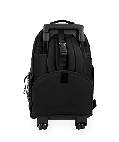 Everest Wheeled Backpack, Black, One Size