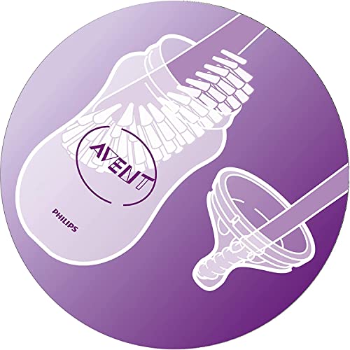 Philips AVENT Natural Baby Bottle Nipple, Fast Flow Nipple, 6M+, 2pk, Clear