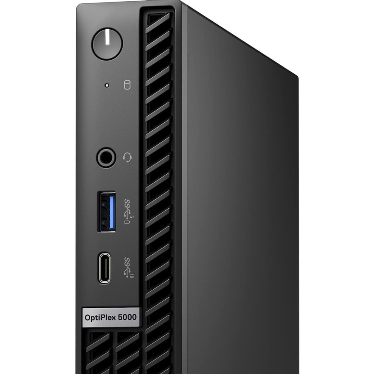 Dell OptiPlex 5000 Desktop Computer - Intel Core i5 12th Gen i5-12500T Hexa-core (6 Core) 2 GHz - 16 GB RAM DDR4 SDRAM - 256 GB M.2 PCI Express NVMe 3.0 x4 SSD - Micro PC - Black