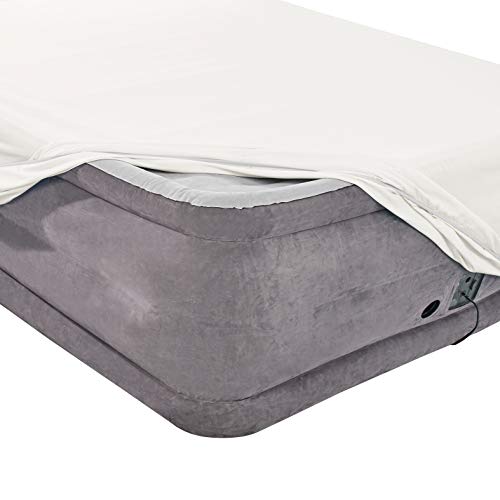 Nestl White California King Fitted Sheet, Extra Deep Pocket Cal King Fitted Sheet Only, 1800 Microfiber Fitted Bed Sheet, Ultra Soft Fitted Sheet California King Fits up to 24 Inch Mattress