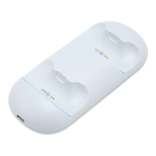 Controller Charging Dock, Fast Boost Chip Foldable Stand Foot Pin Contact Dual Controller Charger for Game Handle