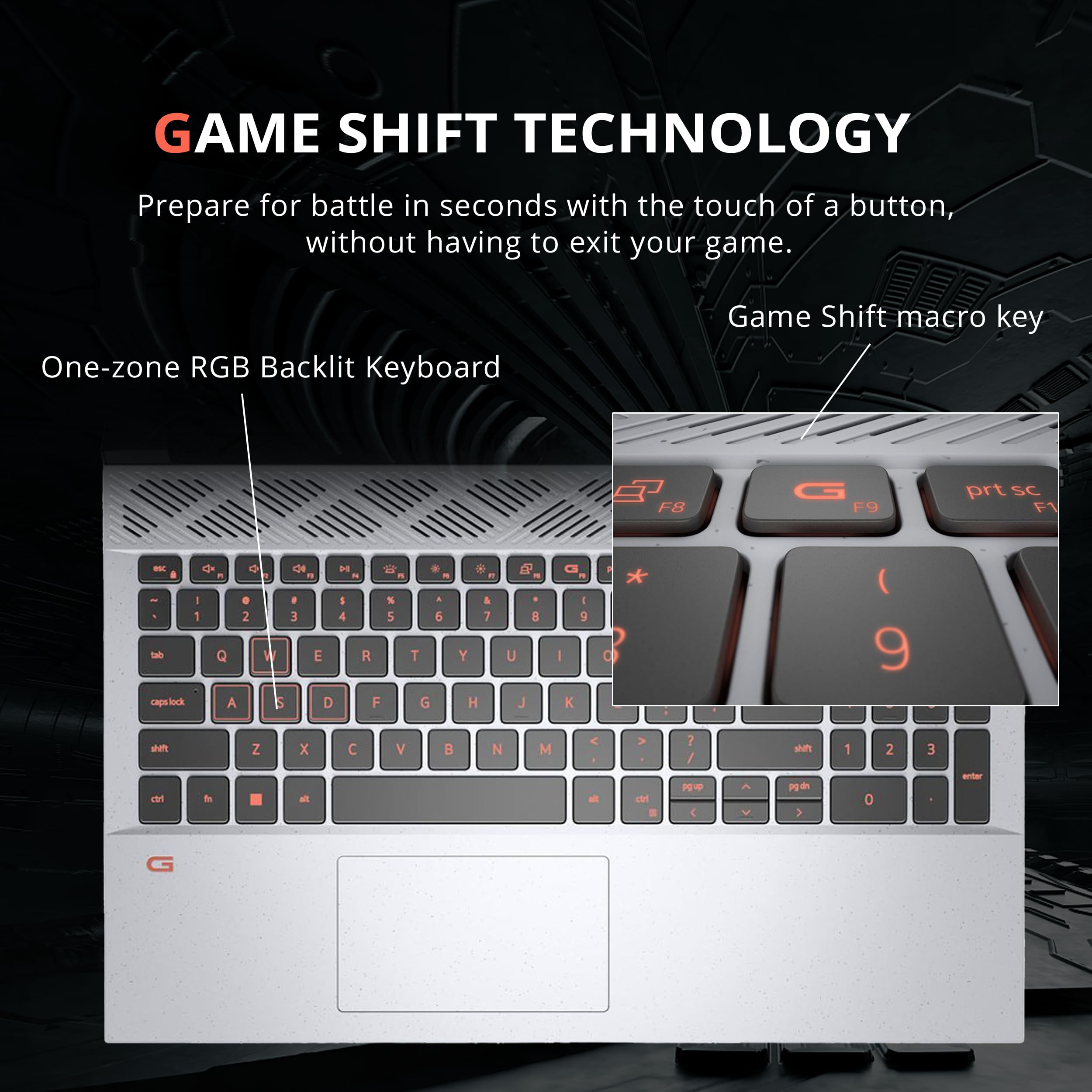 Dell G15 15.6" FHD 120Hz Gaming Laptop, AMD Ryzen 7 6800H, 32GB DDR5 RAM, 1TB PCIe SSD, NVIDIA GeForce RTX 3050Ti, Backlit Keyboard, HD Camera, Win 11 Pro, Gray